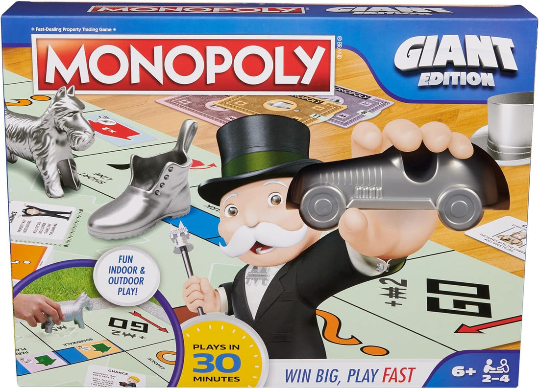 Monopoly Giant Edition Board Game - My Tools for Living℠ Retail Store